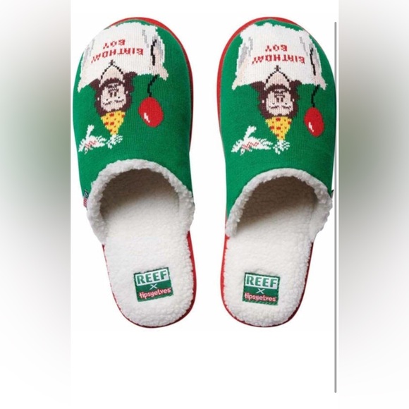 Reef | Shoes | Jesus Christmas Reef Mens Slide Sandale | Poshmark